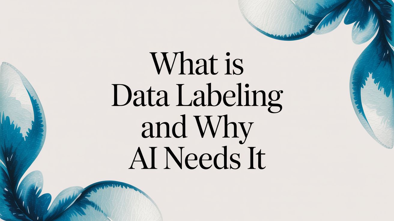 What Is Data Labeling and Why AI Needs It